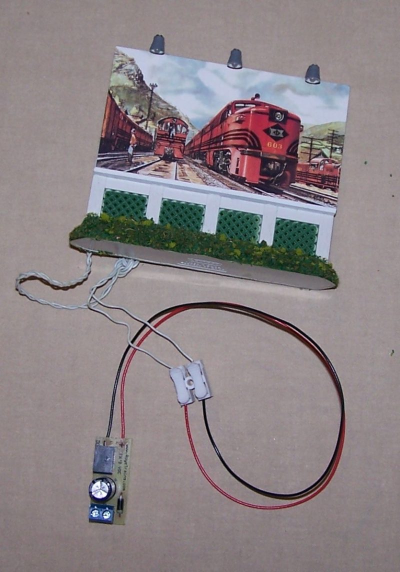 LED Lighting for Model Railroad Structrues, O Scale and others.